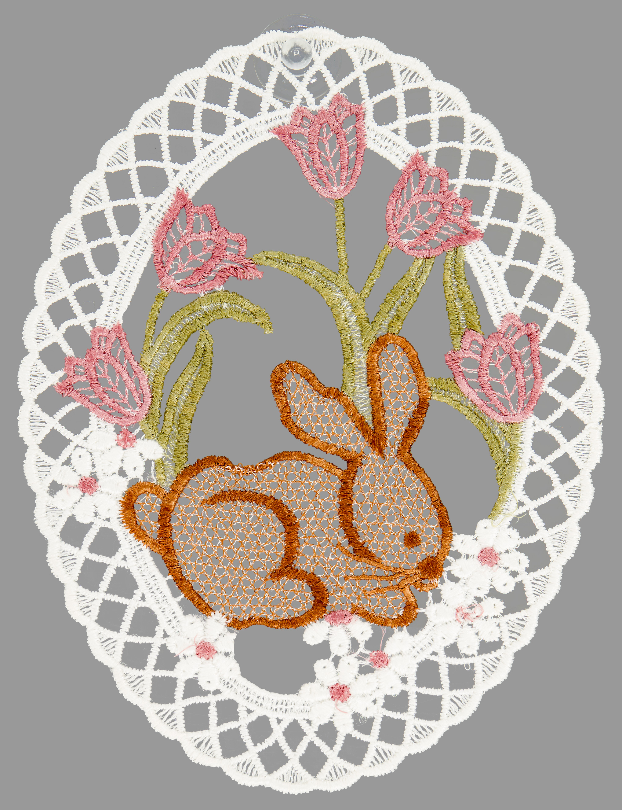 Fensterbild Ostern Plauener Spitze Osterdekoration Fensterdekoration ...