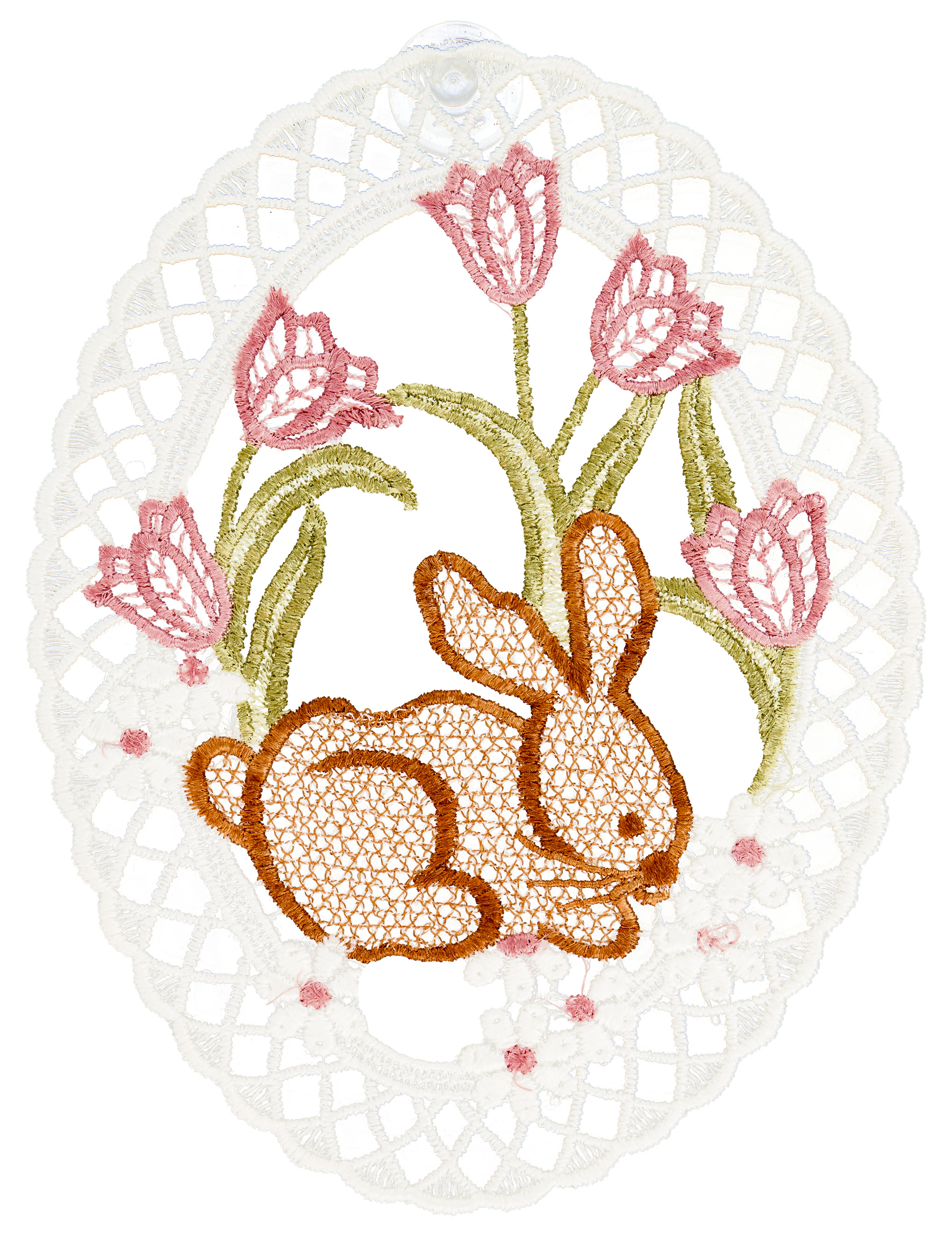 Fensterbild Ostern Plauener Spitze Osterdekoration Fensterdekoration ...