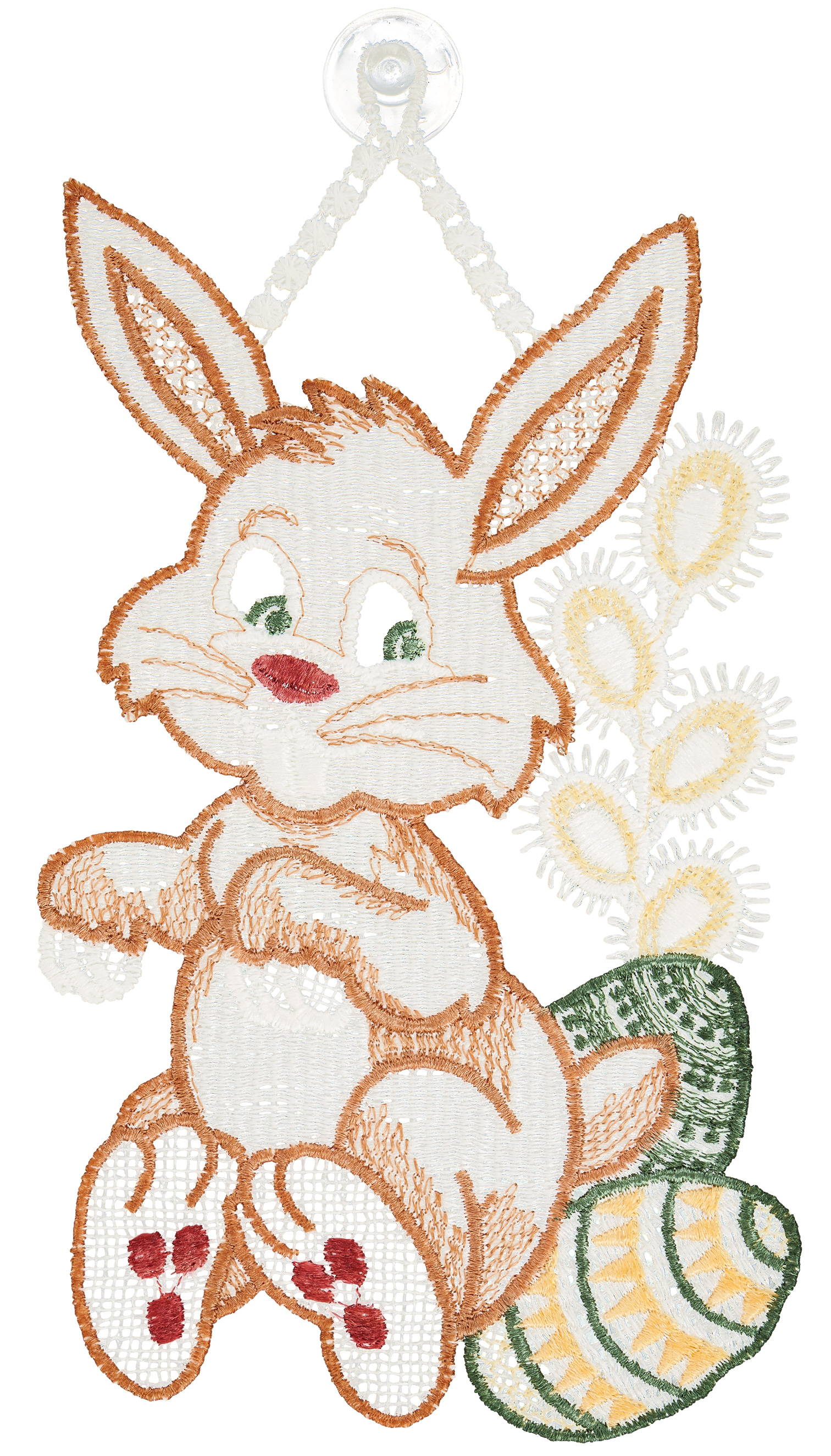 Fensterbild Ostern Plauener Spitze Osterdekoration Fensterdekoration ...